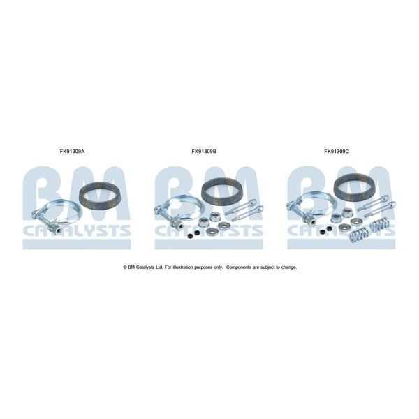 CATALYTIC CONVERTER FITTING KITS - C1 – MPH AUTOMOTIVE