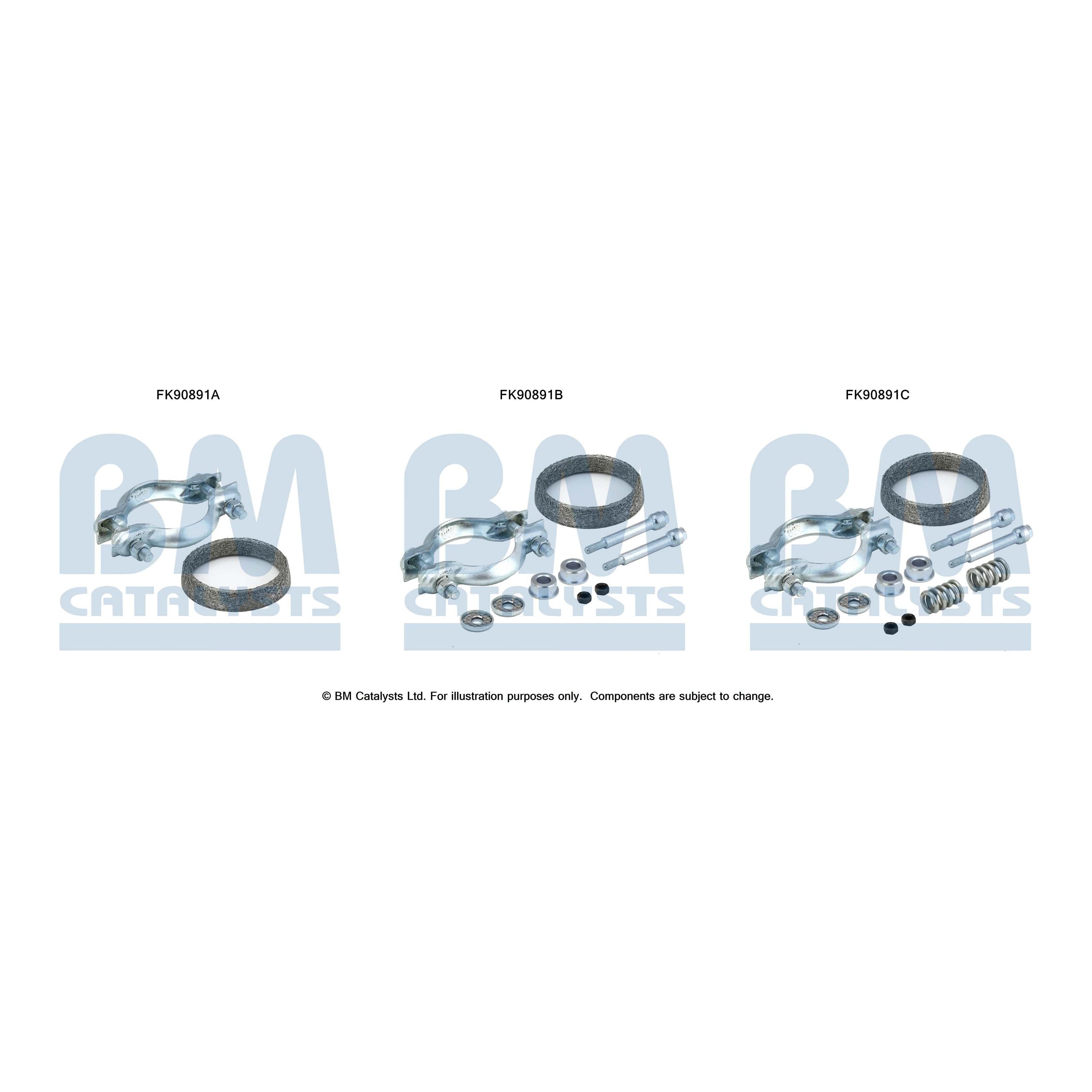 CATALYTIC CONVERTER FITTING KITS - TT – MPH AUTOMOTIVE